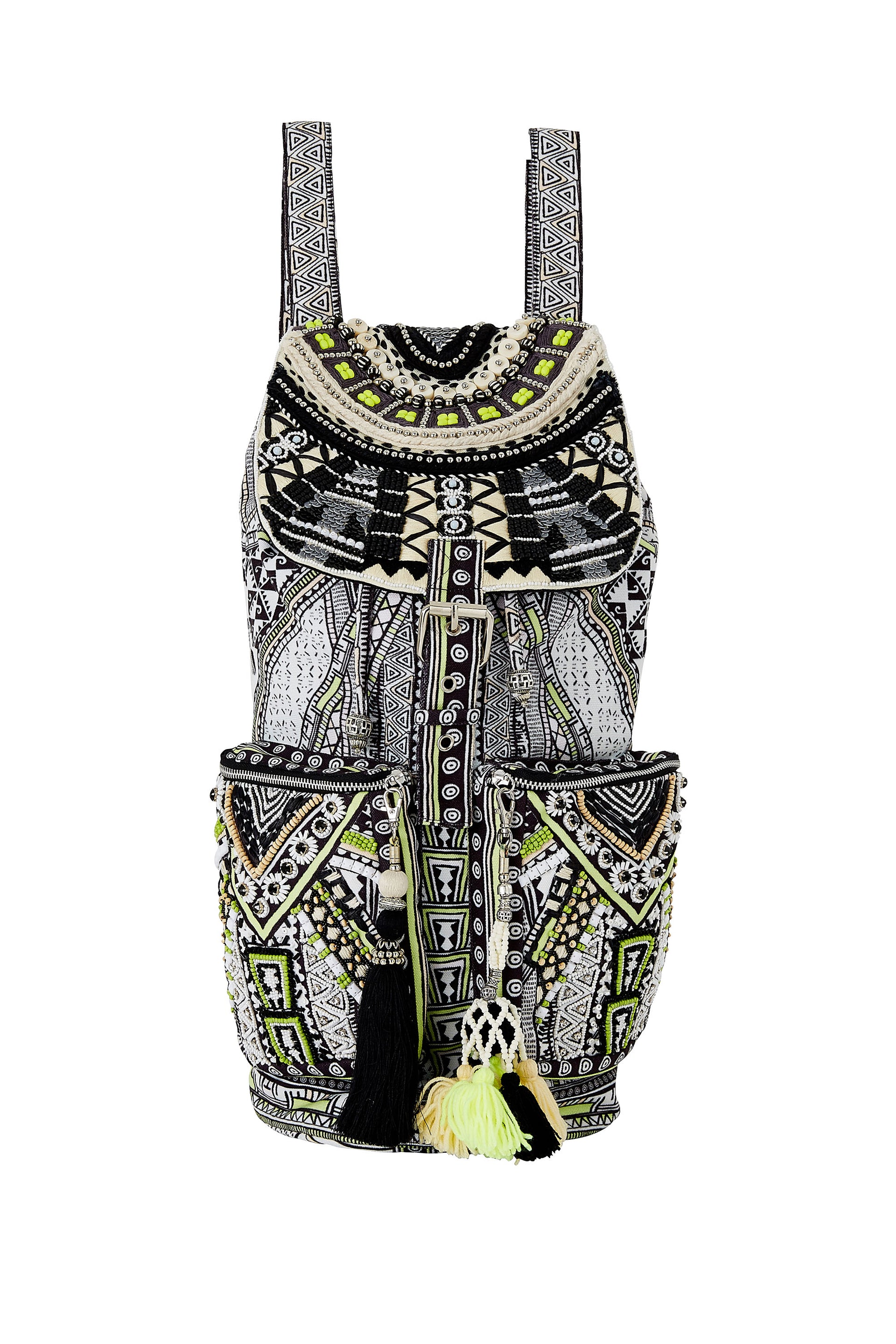 EMBELLISHED BACKPACK BELIEVE WEAVE – CAMILLA