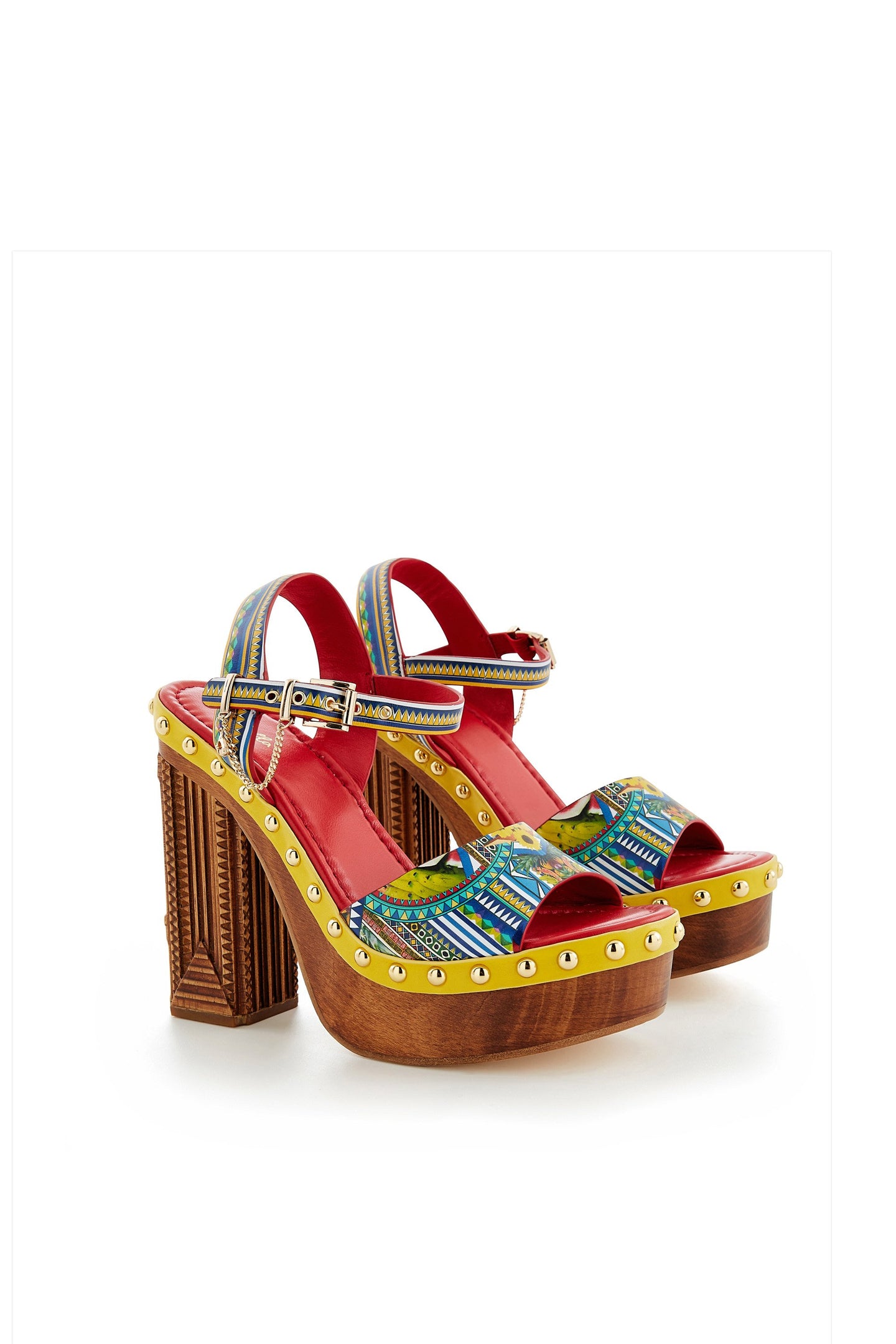 STRAPPED PLATFORM HEEL BOOK A SHADE – CAMILLA