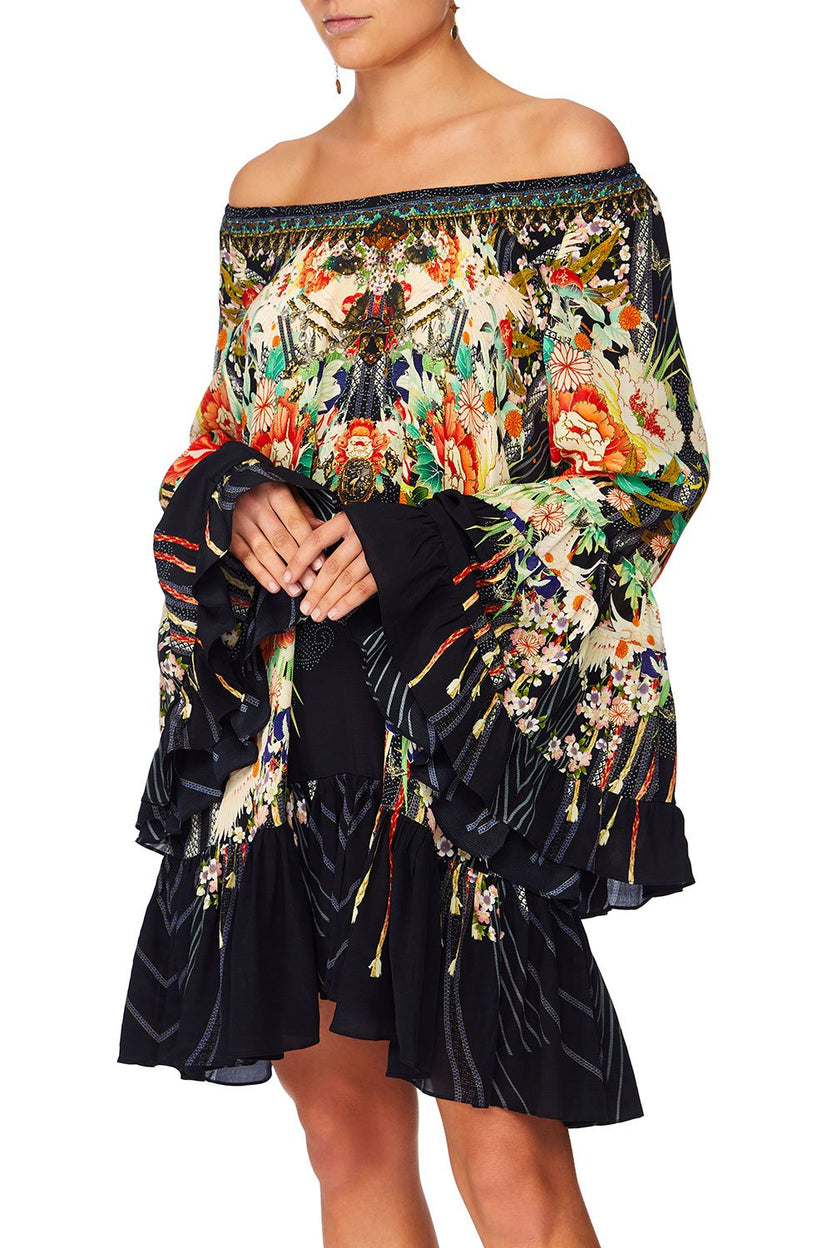 A-LINE FRILL DRESS QUEEN OF KINGS – CAMILLA