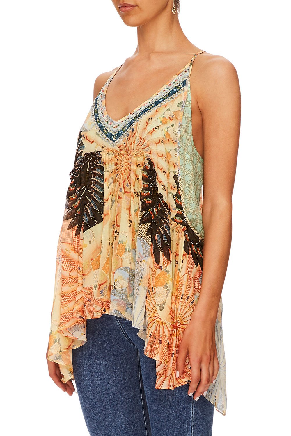 BACK OVERLAY TOP FOR THE FANS – CAMILLA