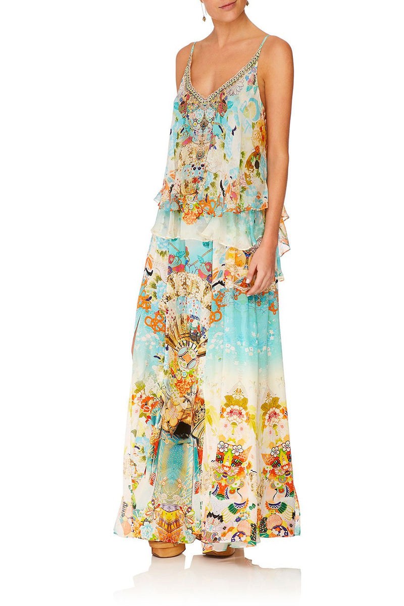 DOUBLE LAYERED CAMI RETRO'S RAINBOW – CAMILLA