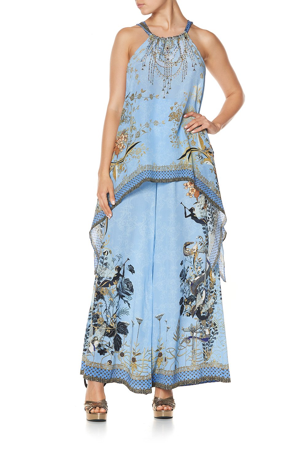 DRAWSTRING NECK TANK FAIRY FOUNTAIN – CAMILLA