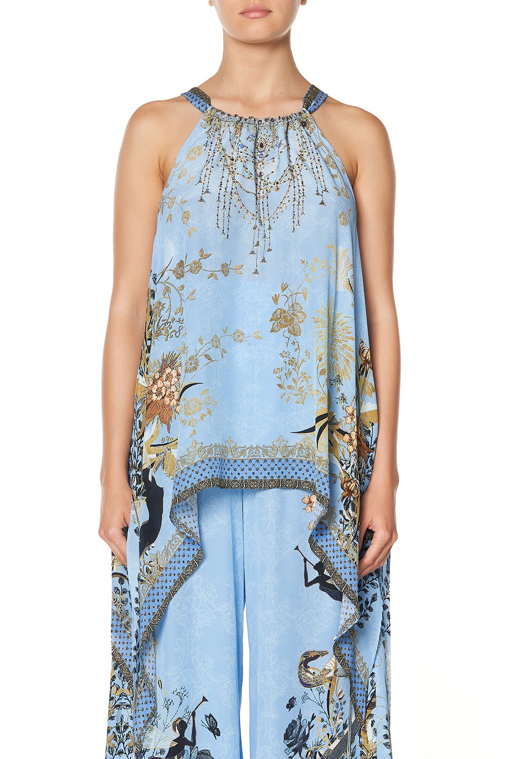 DRAWSTRING NECK TANK FAIRY FOUNTAIN – CAMILLA