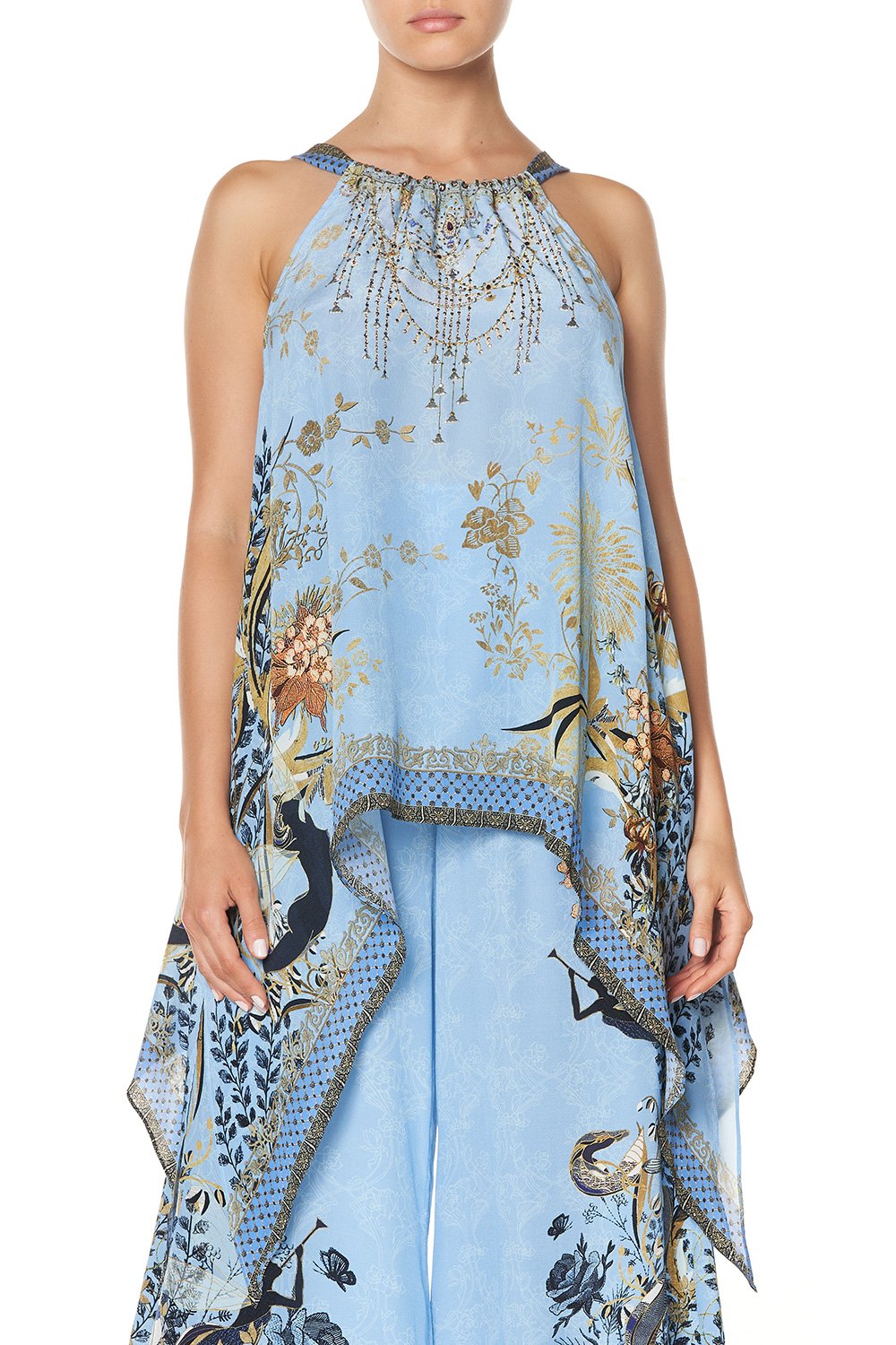 DRAWSTRING NECK TANK FAIRY FOUNTAIN – CAMILLA