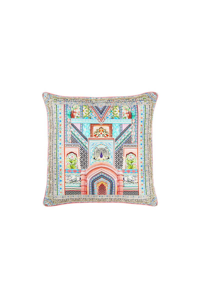 SMALL SQUARE CUSHION LADY LAKE – CAMILLA