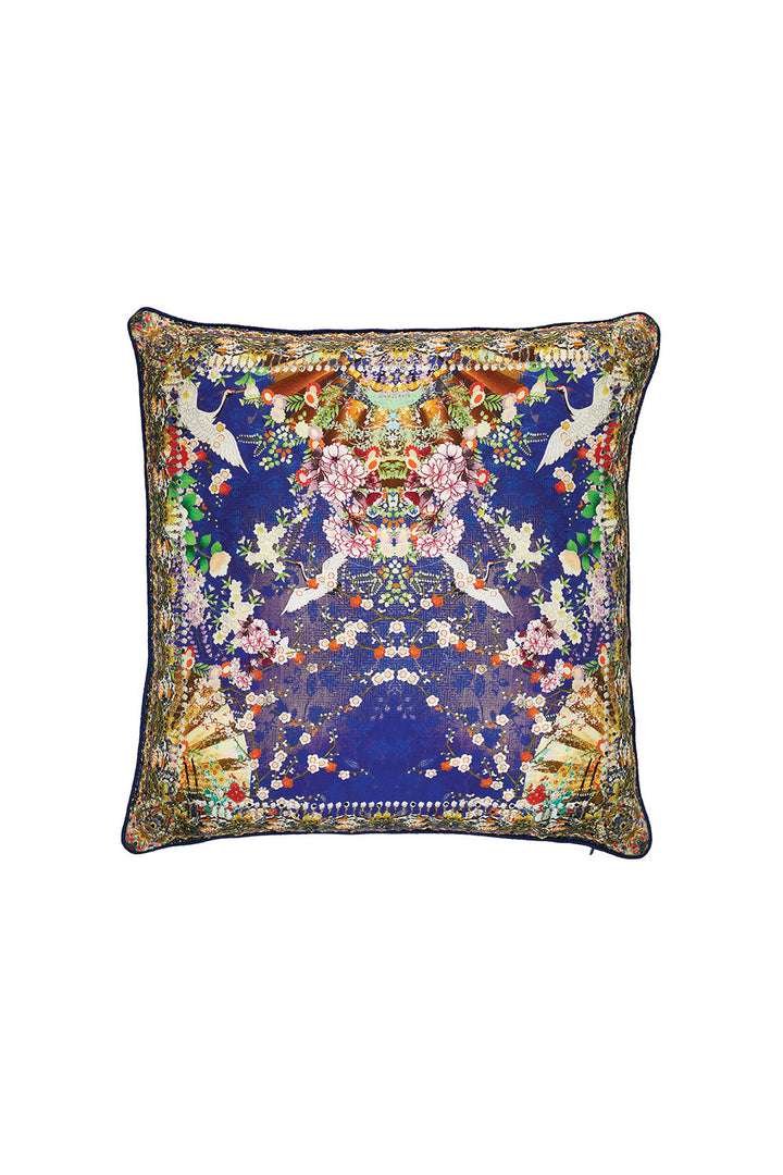 SMALL SQUARE CUSHION MAIKOS MIDNIGHT – CAMILLA