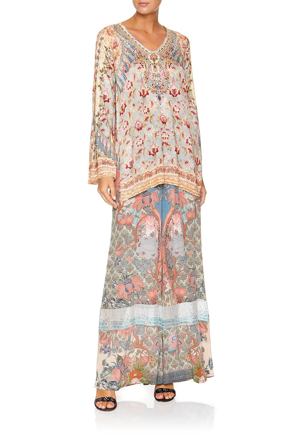 V NECK TUNIC JEANNE QUEEN – CAMILLA