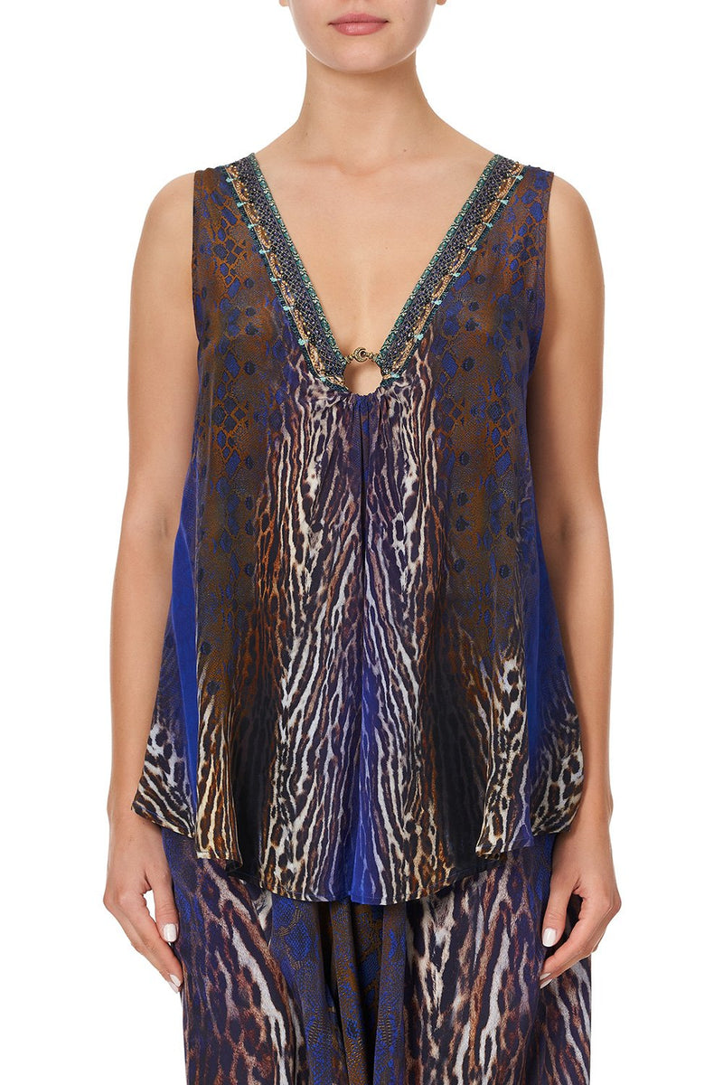 WIDE STRAP U-RING TOP KOMODO QUEEN – CAMILLA