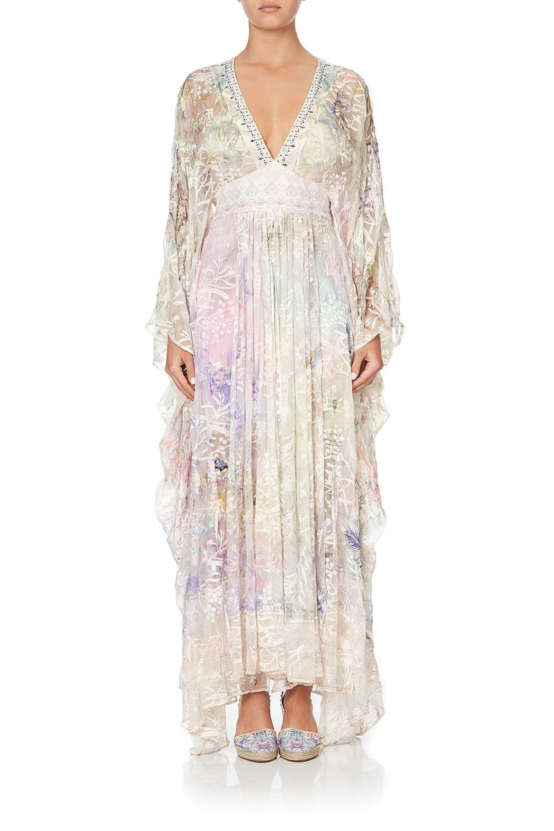 LONG KAFTAN WITH WAISTBAND MERMAID MILLA – CAMILLA