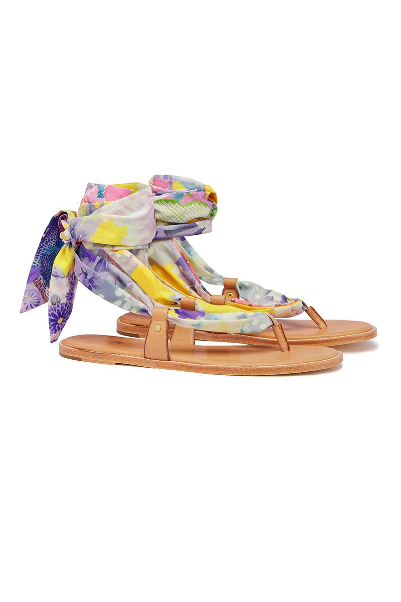 FABRIC TIE SANDAL MELLOW MUSE – CAMILLA