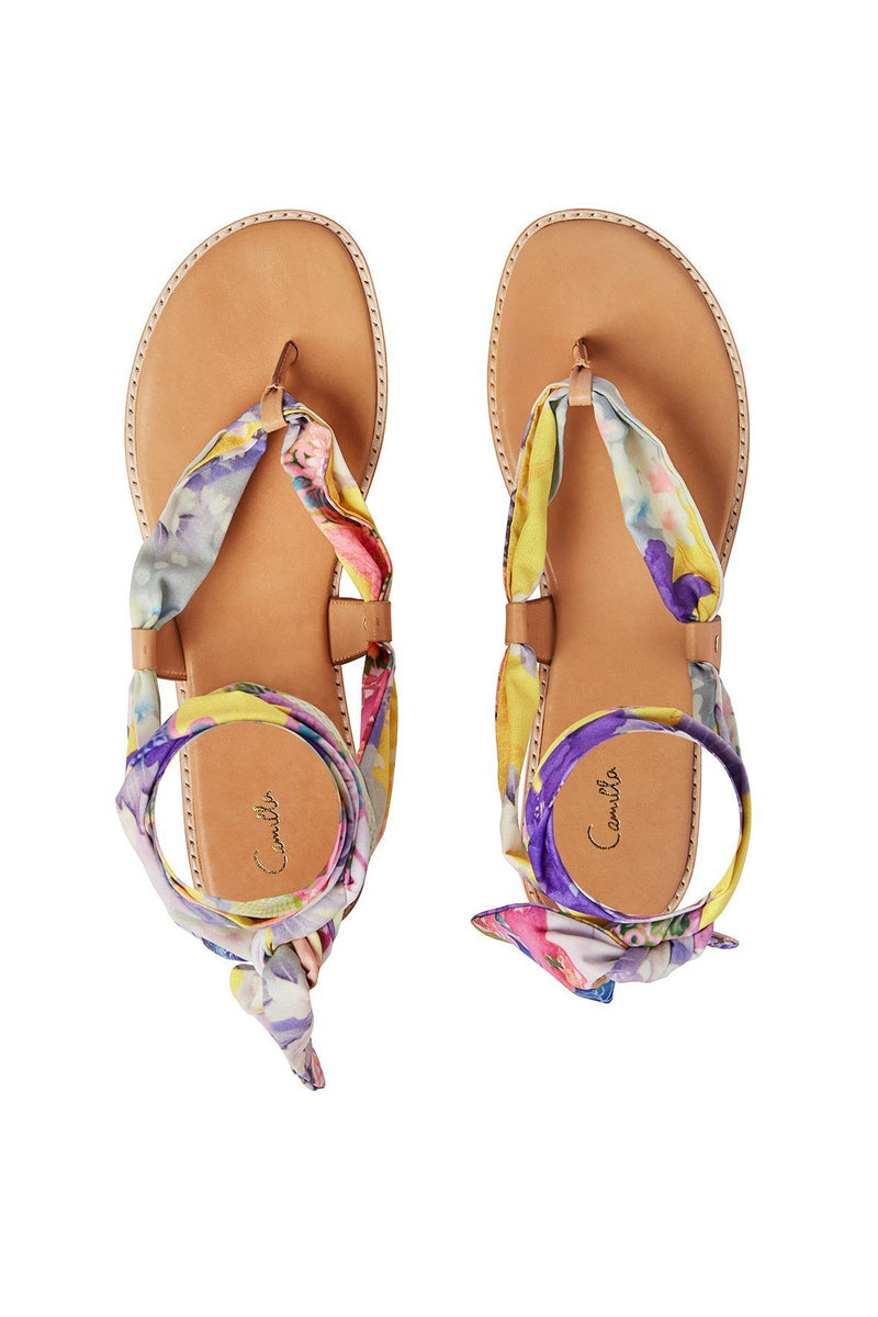 FABRIC TIE SANDAL MELLOW MUSE – CAMILLA