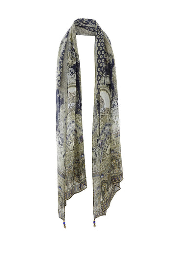 LONG SCARF A LITTLE PAST TWILIGHT – CAMILLA