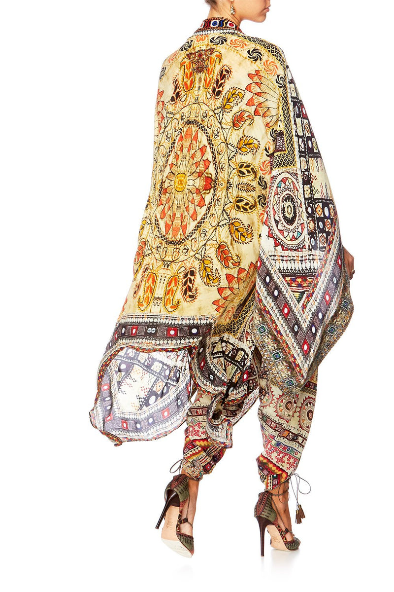 LONG DRAPED ROBE INDIANA FRANKS – CAMILLA