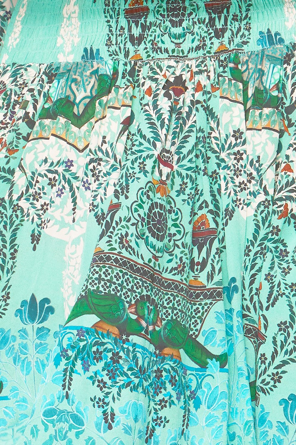 SHIRRED RELAXED SHORT DRESS THE SPIRIT WITHIN – CAMILLA