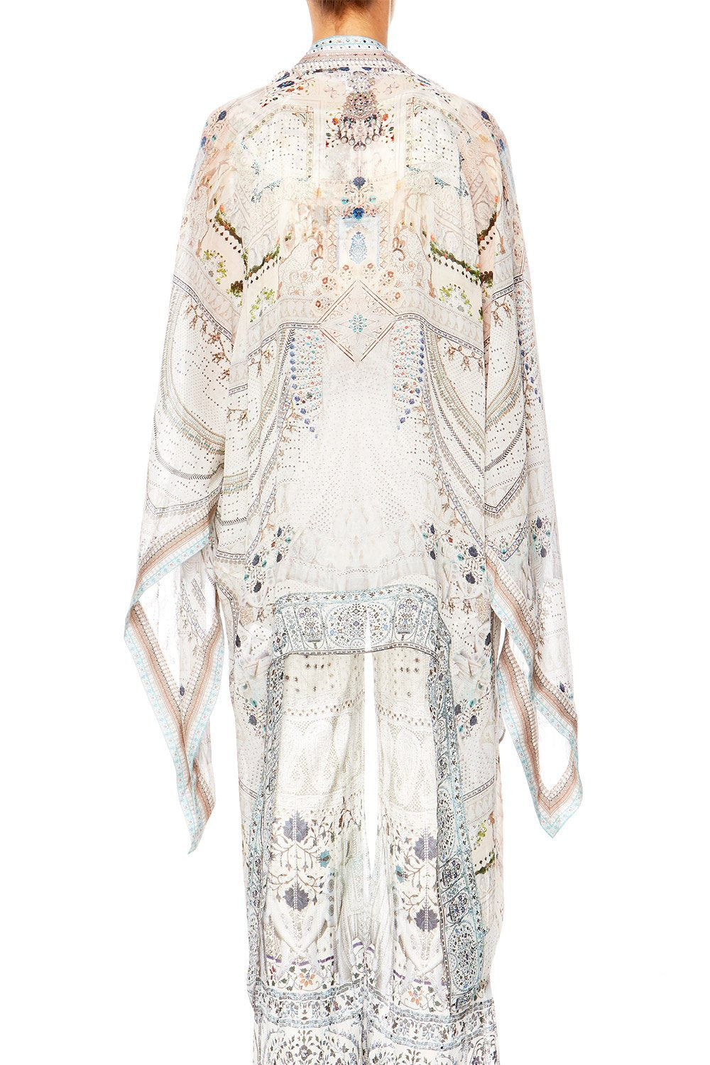 LONG DRAPED ROBE BREAKFAST WITH SILVIA – CAMILLA