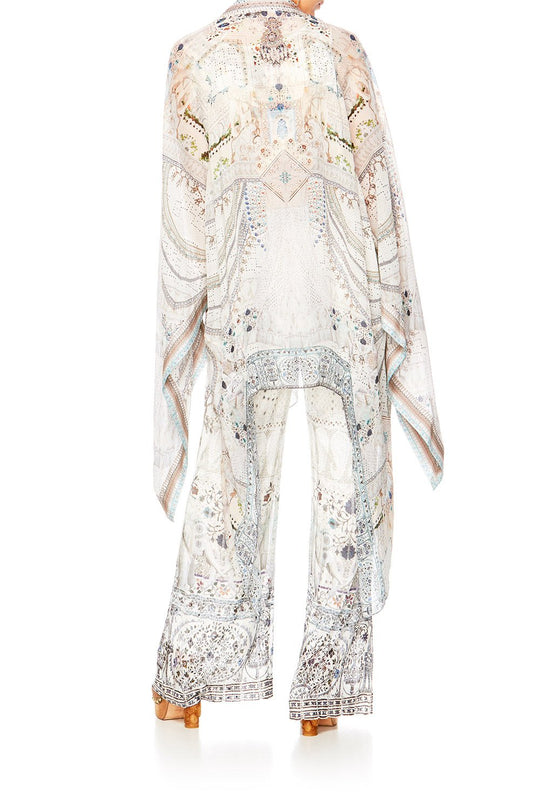 LONG DRAPED ROBE BREAKFAST WITH SILVIA – CAMILLA