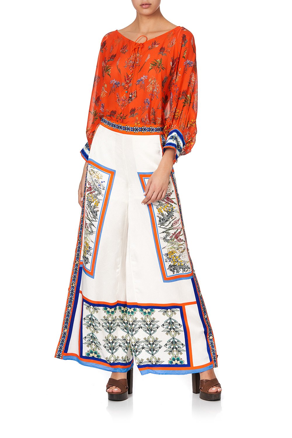 SIDE BUTTON UP PANT GONE COAST – CAMILLA